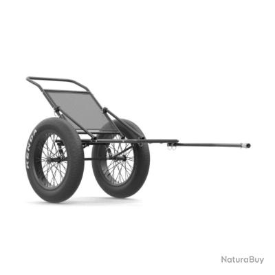 Remorque vélo Quietkat Two Wheel Trailer - Noir - Remorques (12904475)