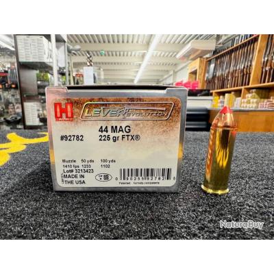 Hornady 44 mag FTX 225 grs (x20) - Balles Calibre 44 Rem Mag (12920236)