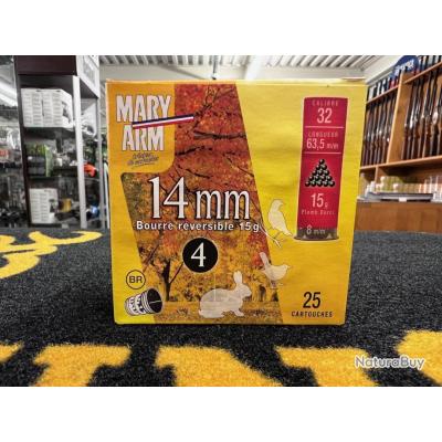 Mary Arm 14 mm 15g x25 - Cartouches calibre 12mm - 14mm et 410 (12920405)