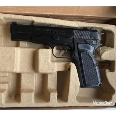Réplique Pistolet Airsoft HI-POWER BROWNING MK3 GBB Gaz WE - Pistolets ...