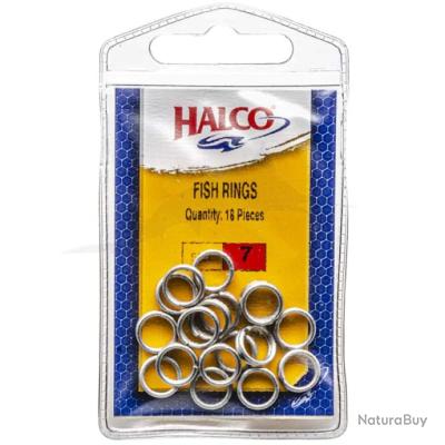 Anneaux brisés Halco Fish Rings 7 - Agrafes - Emerillons - Anneaux Brisés - mer (12935570)
