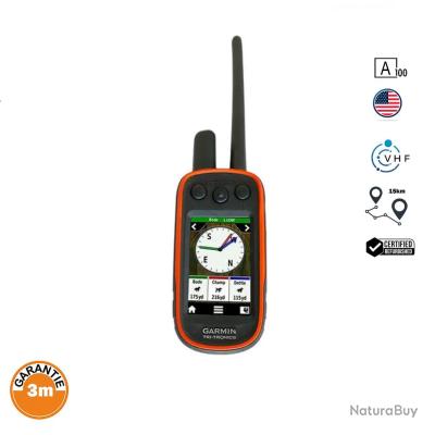 GPS Garmin Alpha 100 - Version américaine Reconditionné - Colliers GPS ...