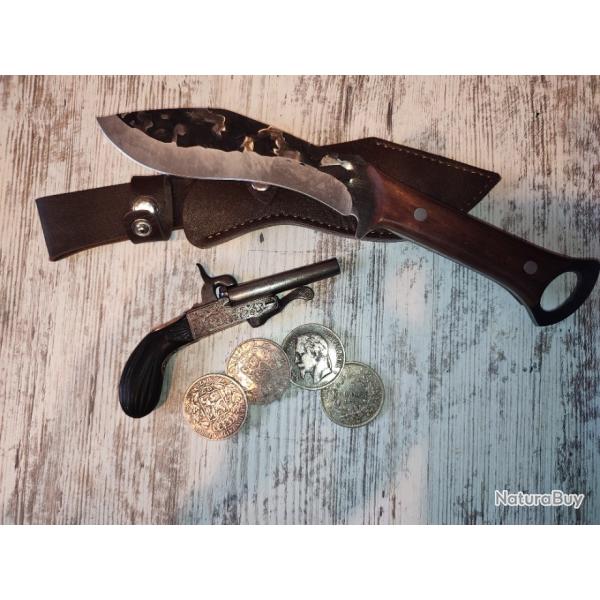 Pistolet 7mm à broche Boissy - Pistolets et Revolvers à Broches (12937775)