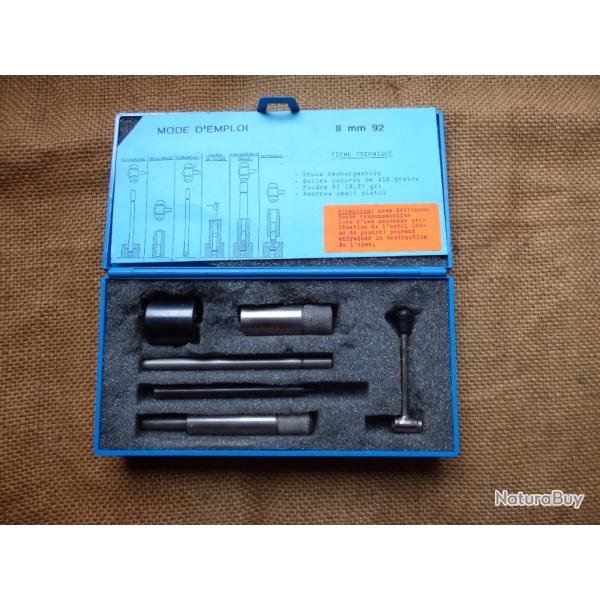 Jeu d'outils manuels Spalek cal. 8-92 - Kits de rechargement manuel ...