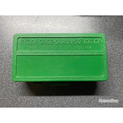 Lot de 10 boites de rangement MTM P50 - Boite pour 50 munitions de type ...