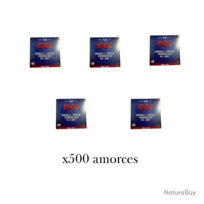 Amorce CCI standard 400 small rifle par 500 - Amorces (12942198)