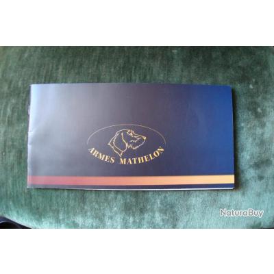 ARMES MATHELON catalogue 8 pages état neuf - Catalogues (12945777)