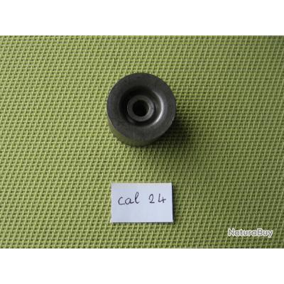 Rare... gros lissoir d'armurier en cal 24 livré avec sa tige de ...