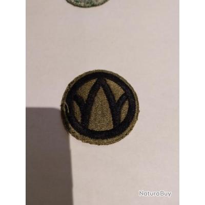 Patch armée us 89th INFANTRY DIVISION WW2 ORIGINAL - Insignes en tissu ...