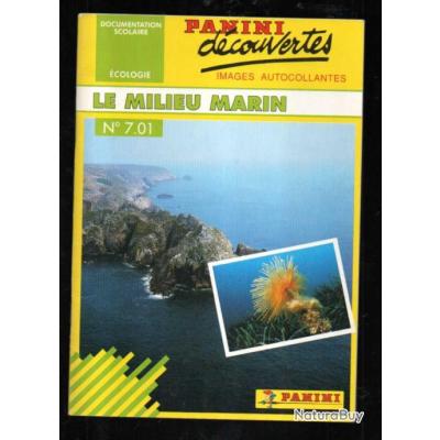 Panini découvertes le milieu marin 7.01 , faune et flore - Livres sur ...