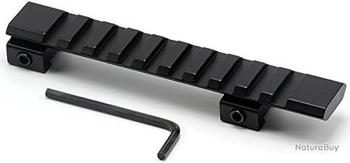 Convertisseur de montage AR 11 mm queue d'aronde vers 20 mm Picatinny Weaver Mount Adapter 10 ...