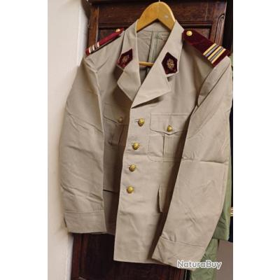 Ancienne vareuse militaire mod.59 de Médecin Chef du SSA - NEUVE DE ...