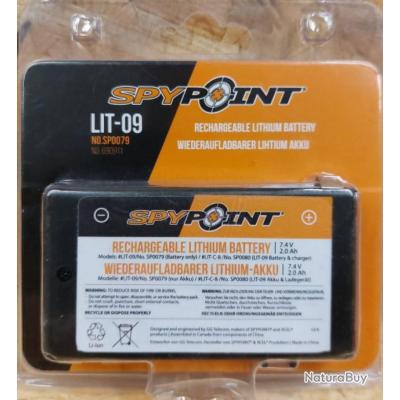 Spypoint batterie LIT-09 - Accessoires pour caméra de surveillance et ...