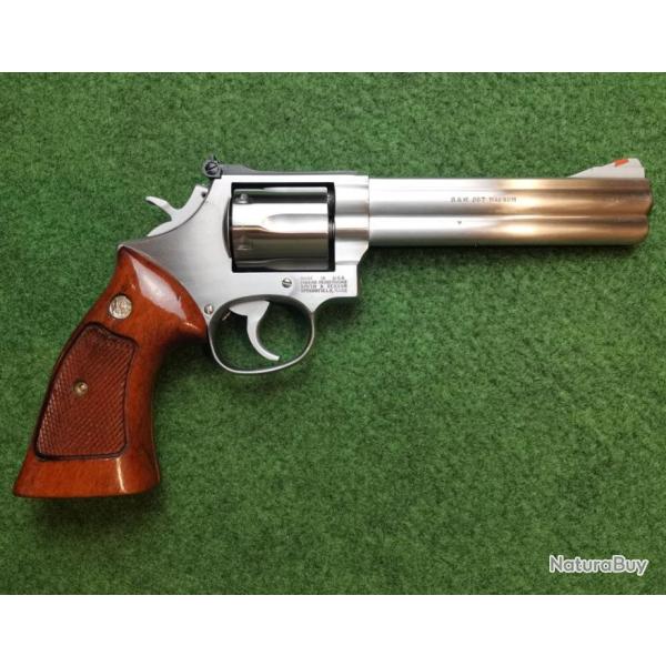 Revolver SMITH & WESSON modèle 686 Inox - Canon 6" - Calibre 357 Magnum ...