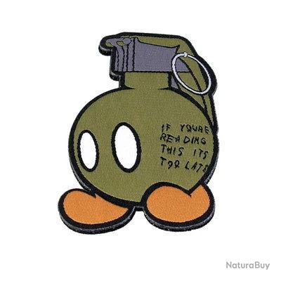 Patch Nylon "Grenade" - Grenade - Ecussons - Patch Airsoft (12999205)