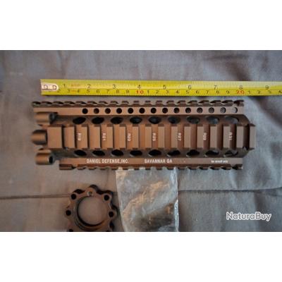 Garde-main Tactical RIS Daniel Defense MK18 7" TAN pour AEG M4/M16 - Garde main Airsoft (12999675)