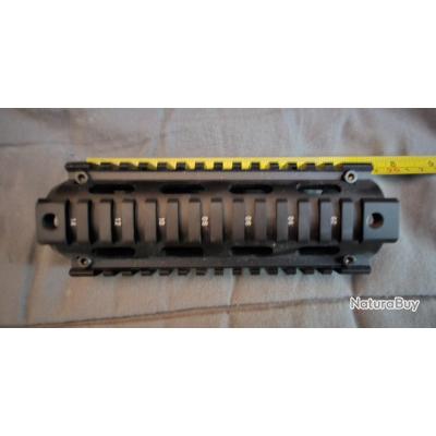 Garde-main Tactical RIS 7" NOIR pour AEG M4/M16/AR15 - Garde main Airsoft (12999684)