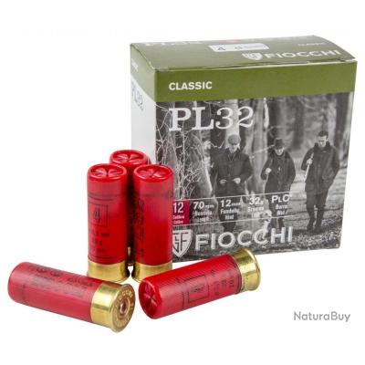 Cartouches PL32 32gr cal.12 FIOCCHI Plomb - Cartouches calibre 12 ...