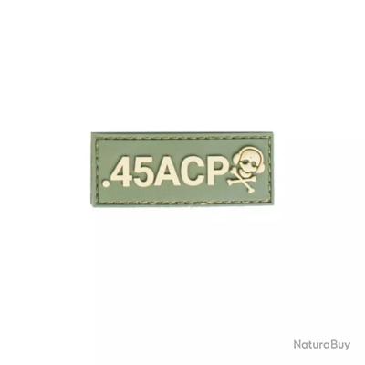 Patch Calibre 45 ACP OD - Patchs et écussons tactiques et sécurité ...