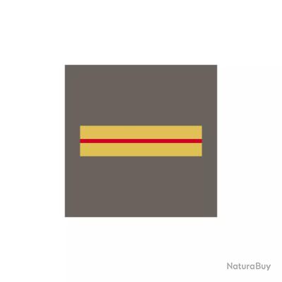 Grade militaire haute visibilité jaune Adjudant-chef - Epaulettes ...