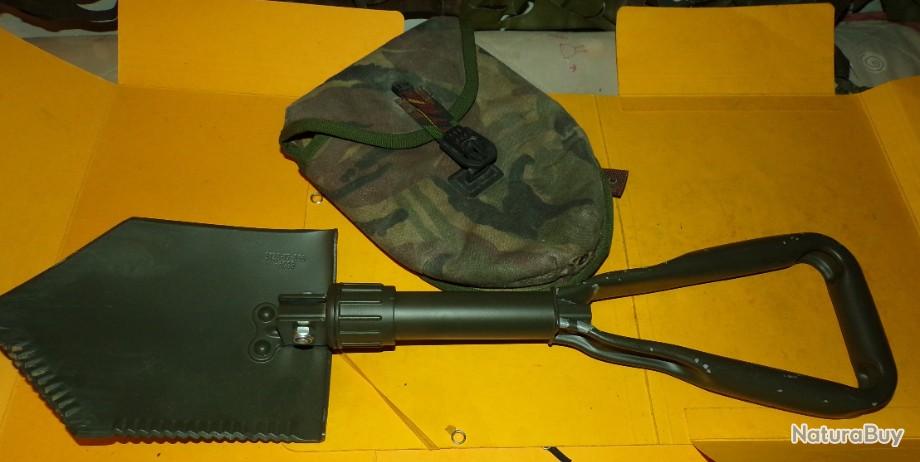 ARMEE DES PAYS BAS : PELLE PLIANTE AVEC SON ETUI CAMOUFLAGE FEUILLAGE ...