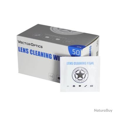 Lingette de nettoyage des lentilles pré-humidifiée et sans alcool ...