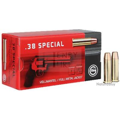GECO 38 SPECIAL FMJ 158GR X50 - Munitions de Catégorie B (13021012)