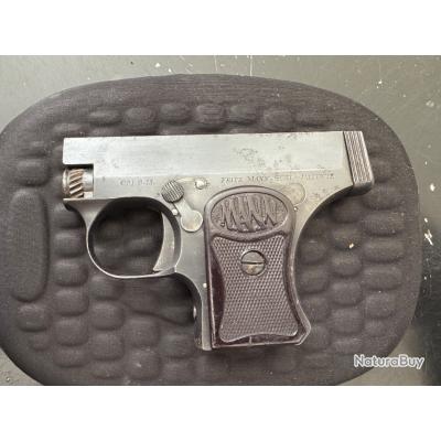 Pistolet fritz mann 6.35(modèle 2) - Pistolets à percussion (13110410)