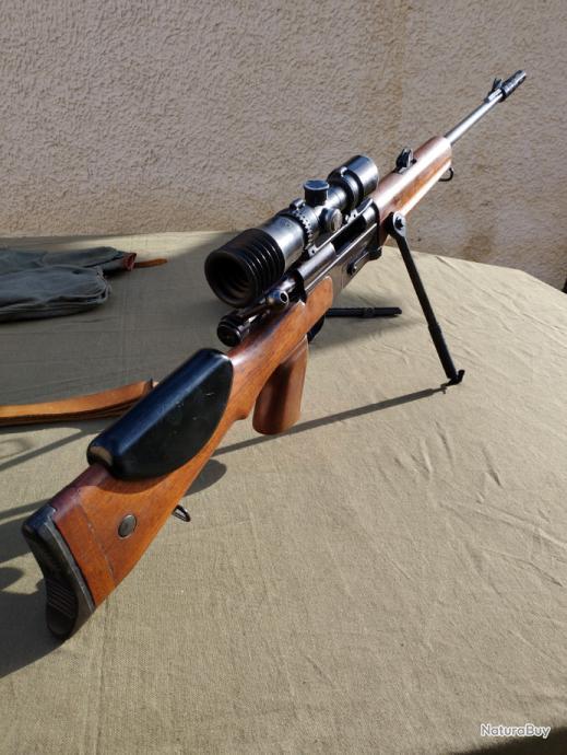 Légende des tireurs d'élite français Carabine de tir de précision M.A.S ...