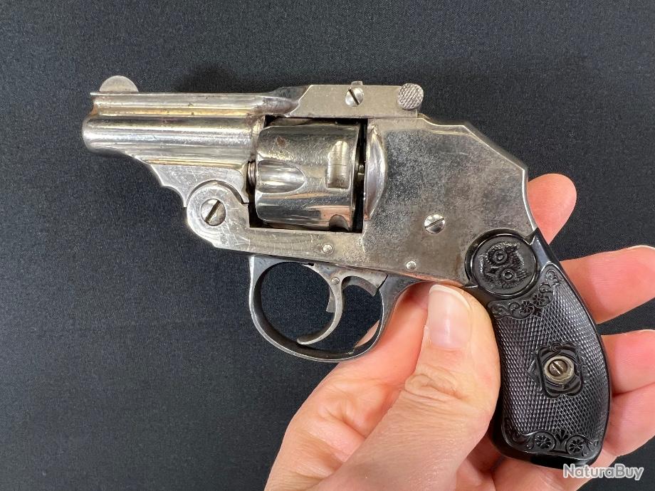 IVER JOHNSON SAFETY HAMMERLESS SECOND MODÈLE cal 32sw short - Revolvers ...