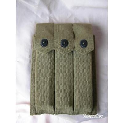 WW2 US POUCH PORTE CHARGEUR MILITAIRE AMÉRICAIN DE THOMPSON 30 CPS DE L ...