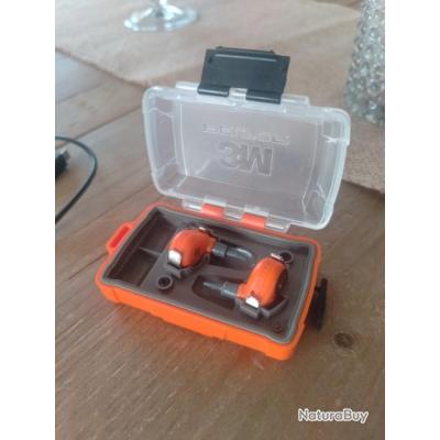 Kit de protection auditive électronique 3M Peltor EEP 100 orange ...