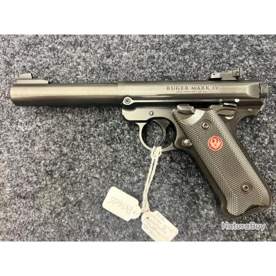 Ruger Mark IV Black Target 22lr - Pistolets de Catégorie B (13051975)