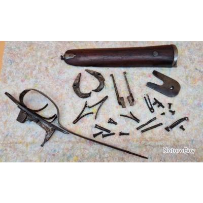 Lot de pièces pour fusil juxtapose artisan stephanois calibre 16 ...