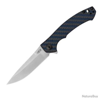 ZT0450BLUCF Couteau pliant Zéro Tolérance Blue Carbon Fiber - Couteaux ...