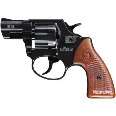 REVOLVER ALARME RÖHM RG 56 CAL. 6 MM FLOBERT BRONZÉ SA/DA 7CPS ...