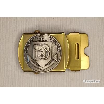 Marine National boucle ceinture Bâtiment Corvette DUPLEIX - Ceinturons ...