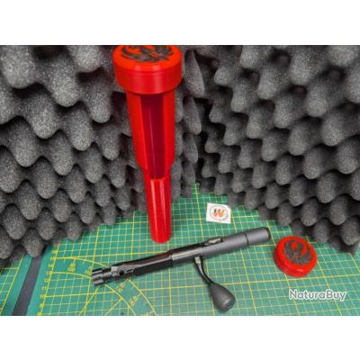 RUGER RPR 308 win - ROUGE - Protège Culasse Ruger Rifle Precision avec ...