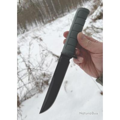 Couteau Ka-Bar Dust I Lame Clip Point Acier D2 Manche GFN Spike Étui ...
