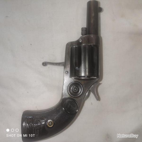 Magnifique bouledogue Colt calibre 38 poudre noire super-État simple action - Revolvers bulldog ...