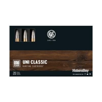 Munitions RWS cal.30-06 uni classic 200gr 13g par 60 - Balles Calibre 30-06 (13076222)