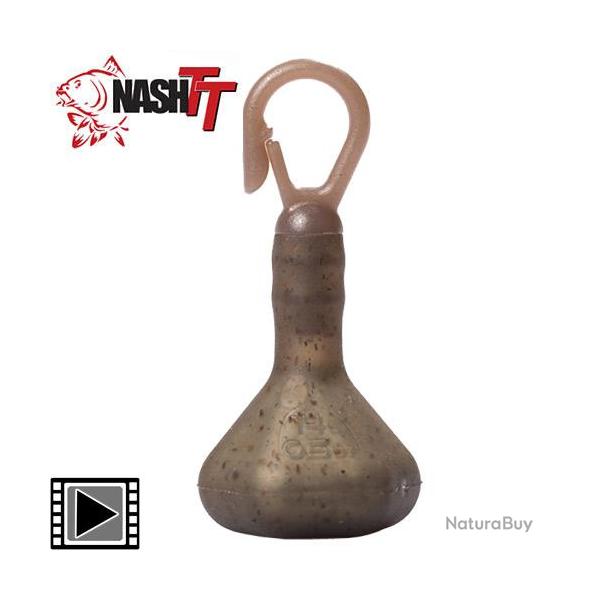 Back Lead Nash Ezi Glide (par 3) 31g - Clip Plombs (13076543)