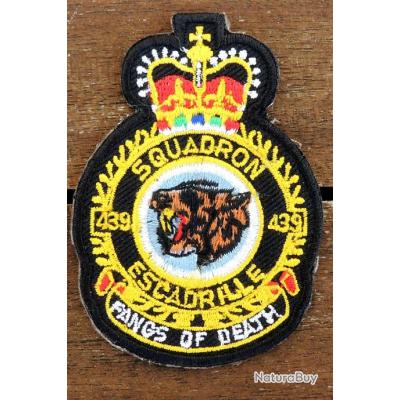 Ancien Patch à coudre CANADA RCAF - 439° Squadron - Escadrille pour ...