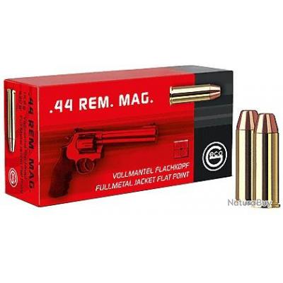 Munitions 44 Rem Mag GECO FMJ - Balles Calibre 44 Rem Mag (13078657)