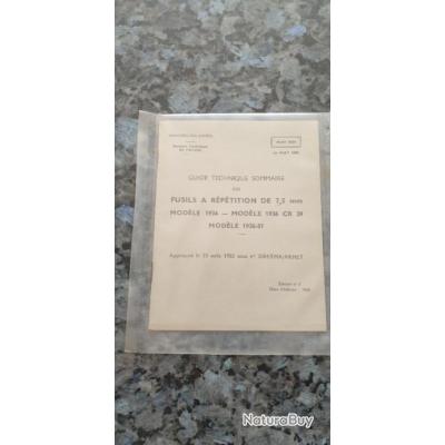 Notice MAS 36 36/51 - Livres sur les armes militaria et western (13087214)