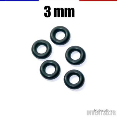 5 Joints Torique - Tore 3 mm 10/16 - Pièces détachées de carabines PCP ...