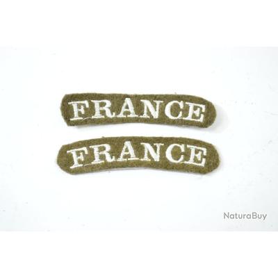 Copie patch insigne FRANCE, FFL forces françaises libres, libération ...