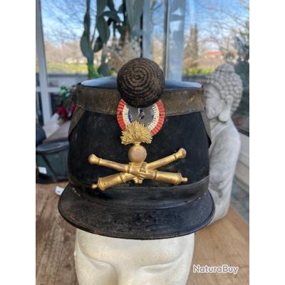 Shako d officier d artillerie modèle 1872 - Militaria - Shakos (13107000)