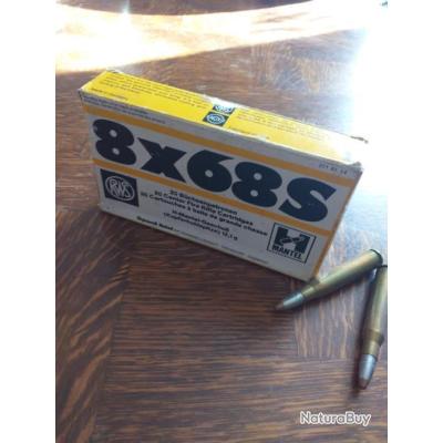 RWS 8x68S H MANTEL - Balles Calibre 8x68S (13676868)