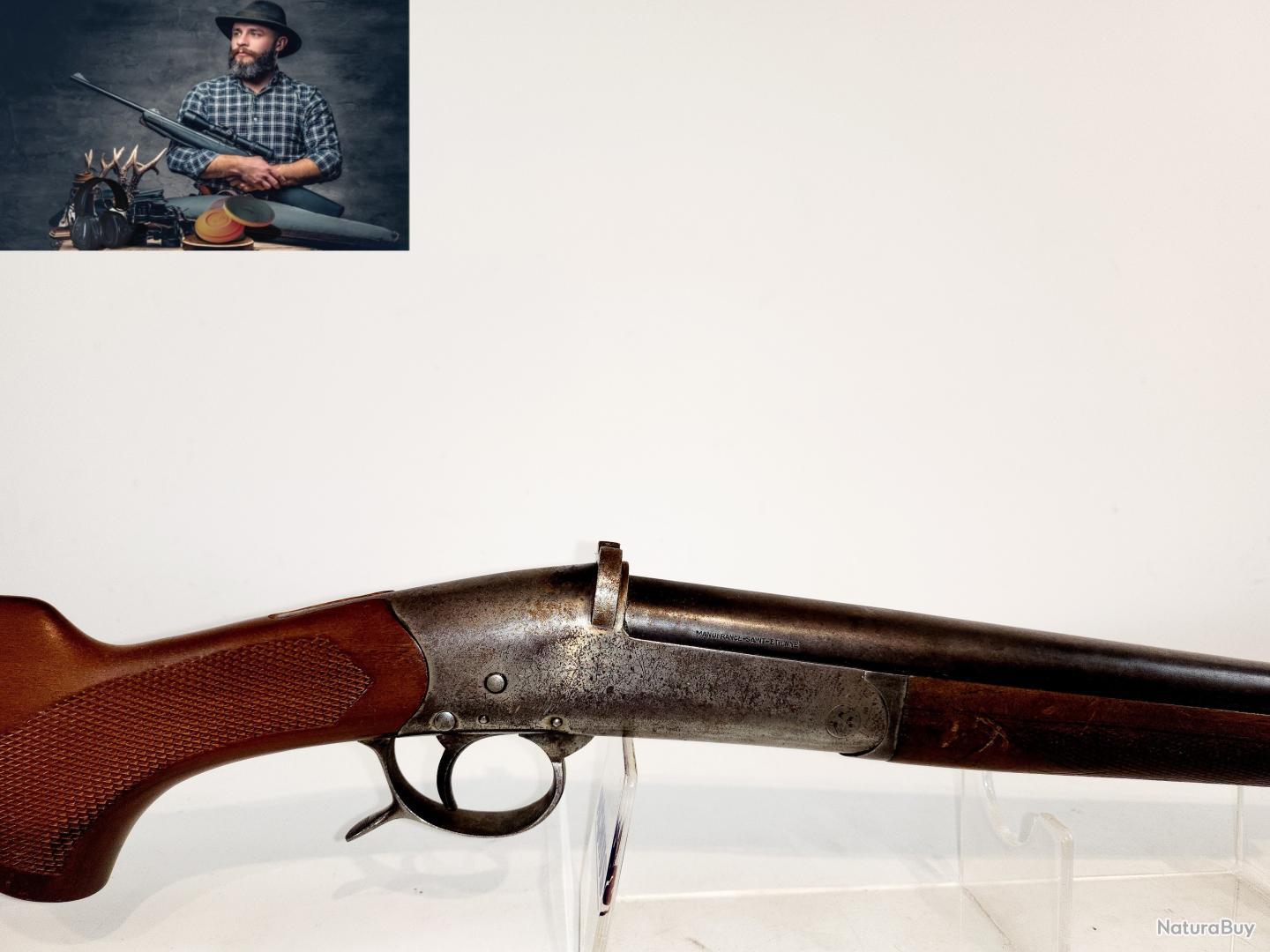 (2563) Fusil De Chasse Monocanon Manufrance Simplex Cal.12/67 ...